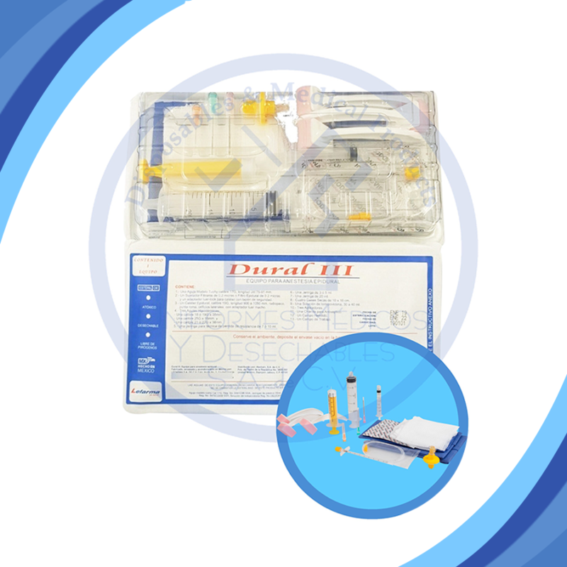 MC1172, EQUIPO EPIDURAL DURAL III - UMD